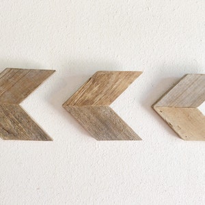 Wood Arrows - Reclaimed Wood -arrow Wall Decor - Be Brave - Rustic Wall ...
