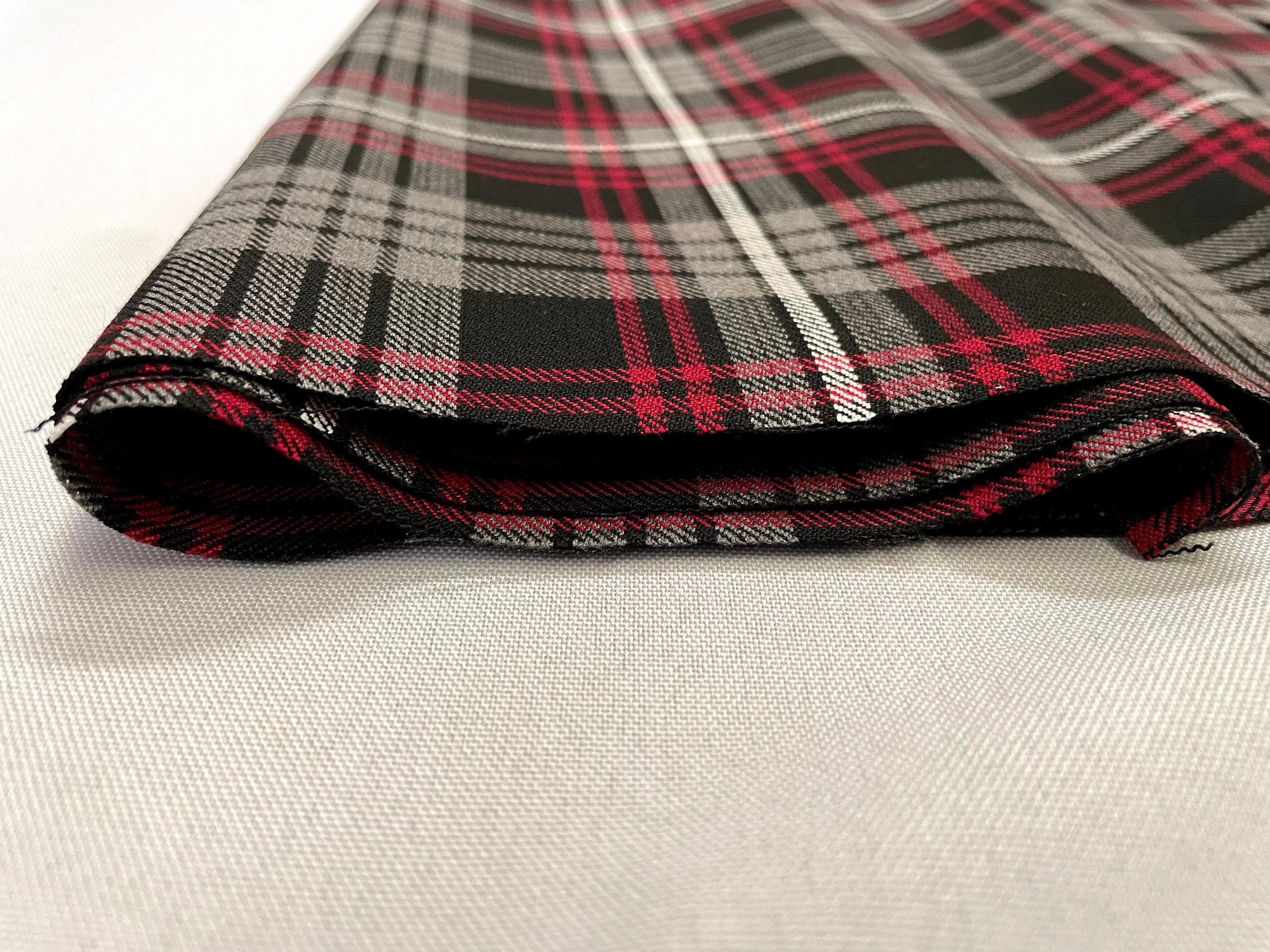 Scottish Tartan Upholstery Fabric-by the Yard - Etsy