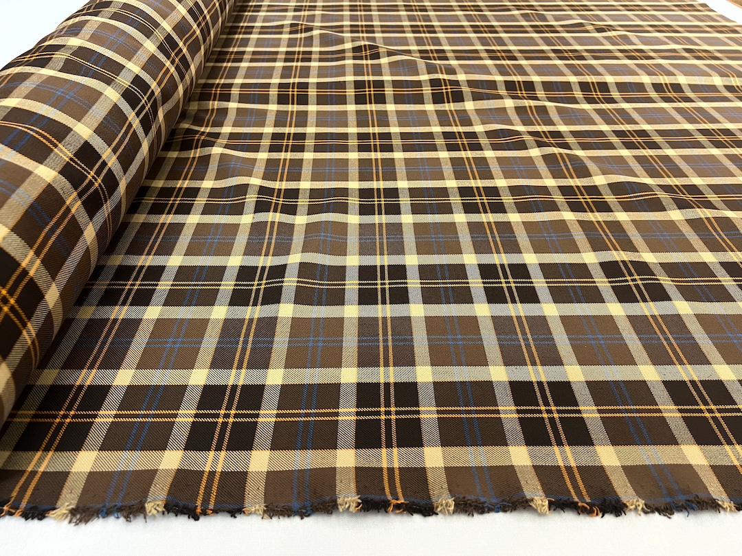 Scottish Tartan Upholstery Fabric-cladish-by the Yard - Etsy