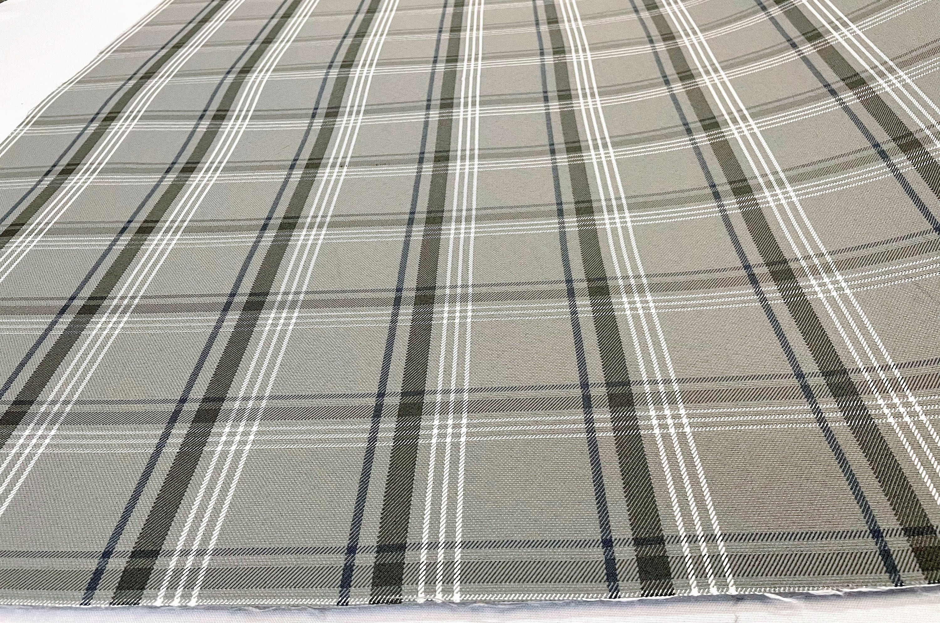 Gray/white Plaid Automotive Upholstery Fabric-by the Yard - Etsy