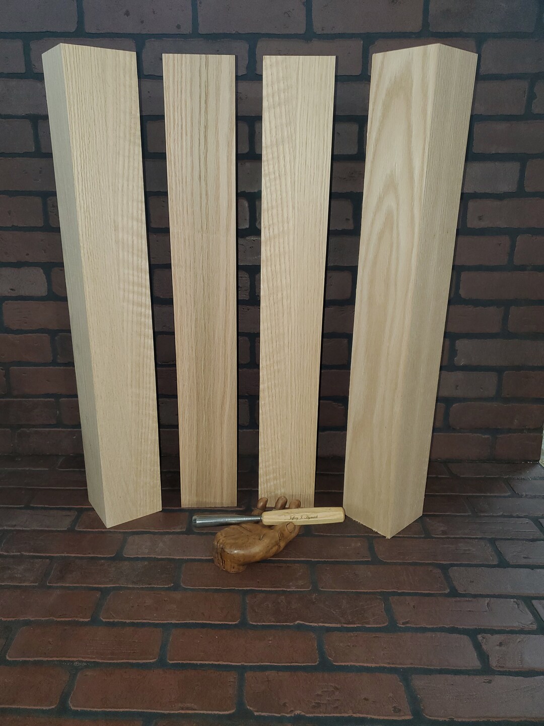 Square Legs, Red Oak Table Legs, 4* X 29" Wood Table Legs, Oak Wood ...