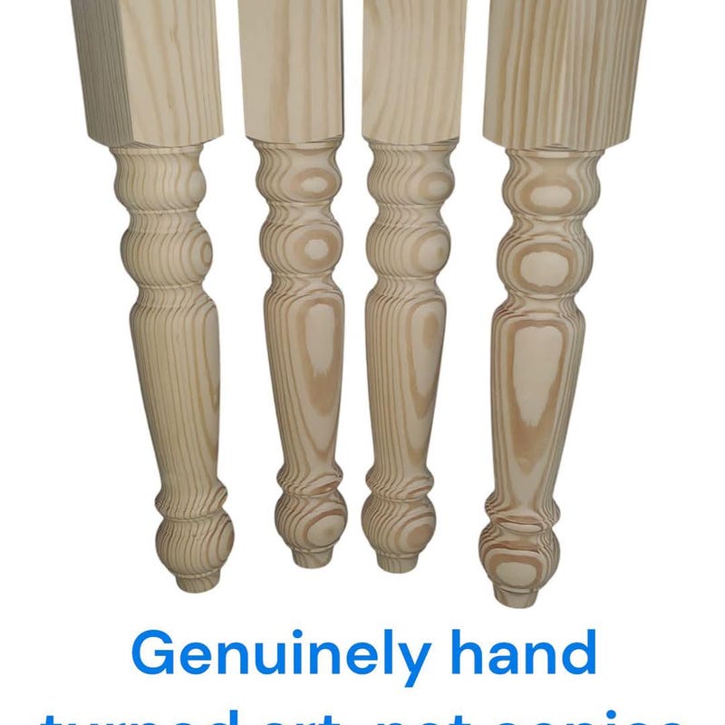 Usa Made Wood Table Legs - Etsy