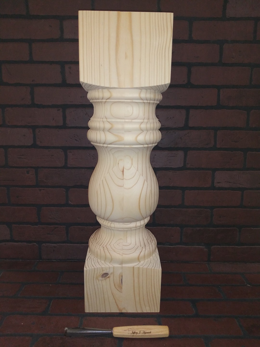 8 X 29" Goliath Monestary Leg, Console Table, Pedestal Leg, Hall Table ...