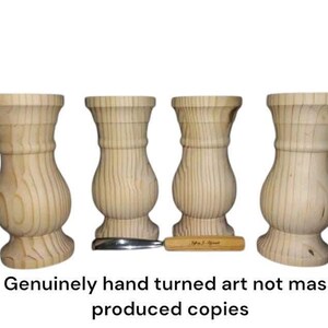 Chunky Balustrade Coffee Table Legs, Unfinished Wood Furniture Legs ...