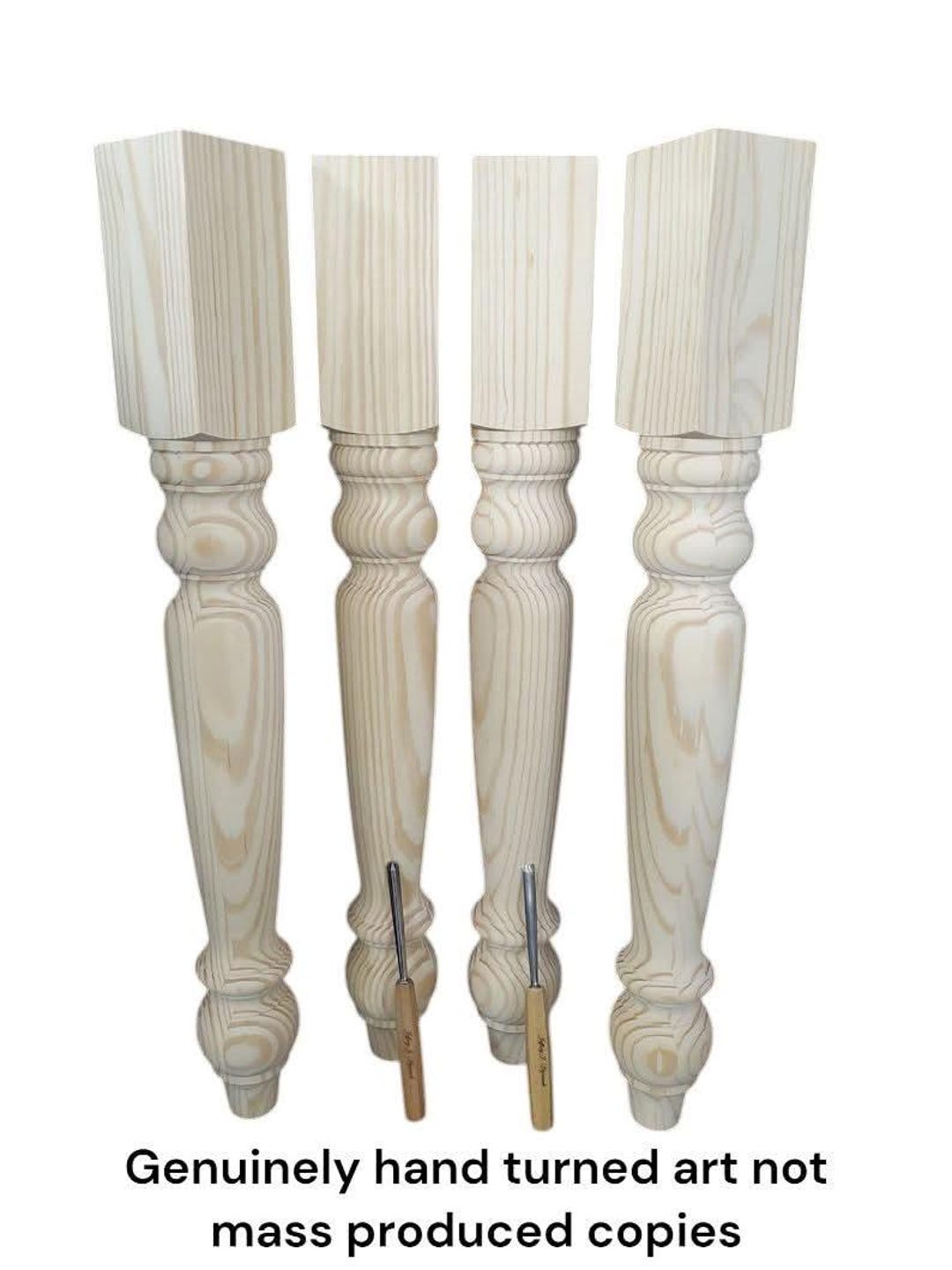 Kitchen Island Legs, Cottage Style and Longer Top Block, Set of 4 ...