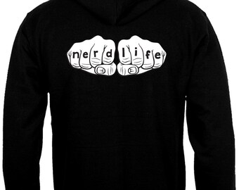 Nerd hoodie | Etsy