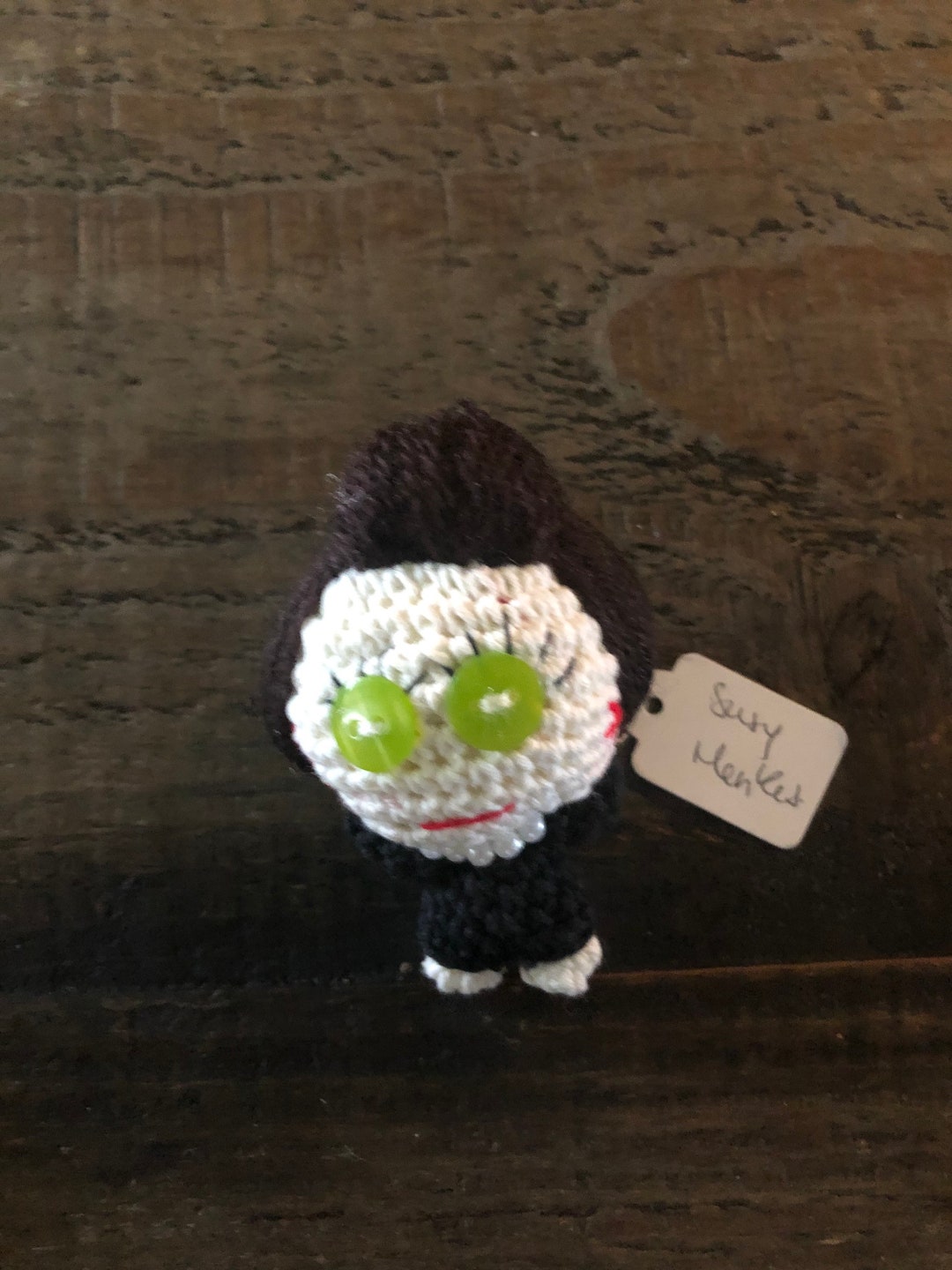 Handmade Crochet Suzy Menkes Pin, Vogue Fashion Icon - Etsy