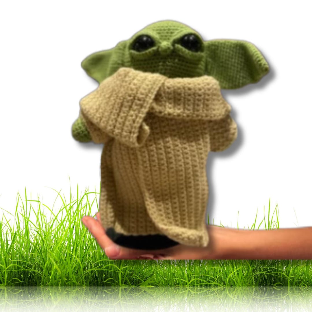 Adorable Handmade Baby Alien Plushie - Amigurumi Plushie, Soft and ...