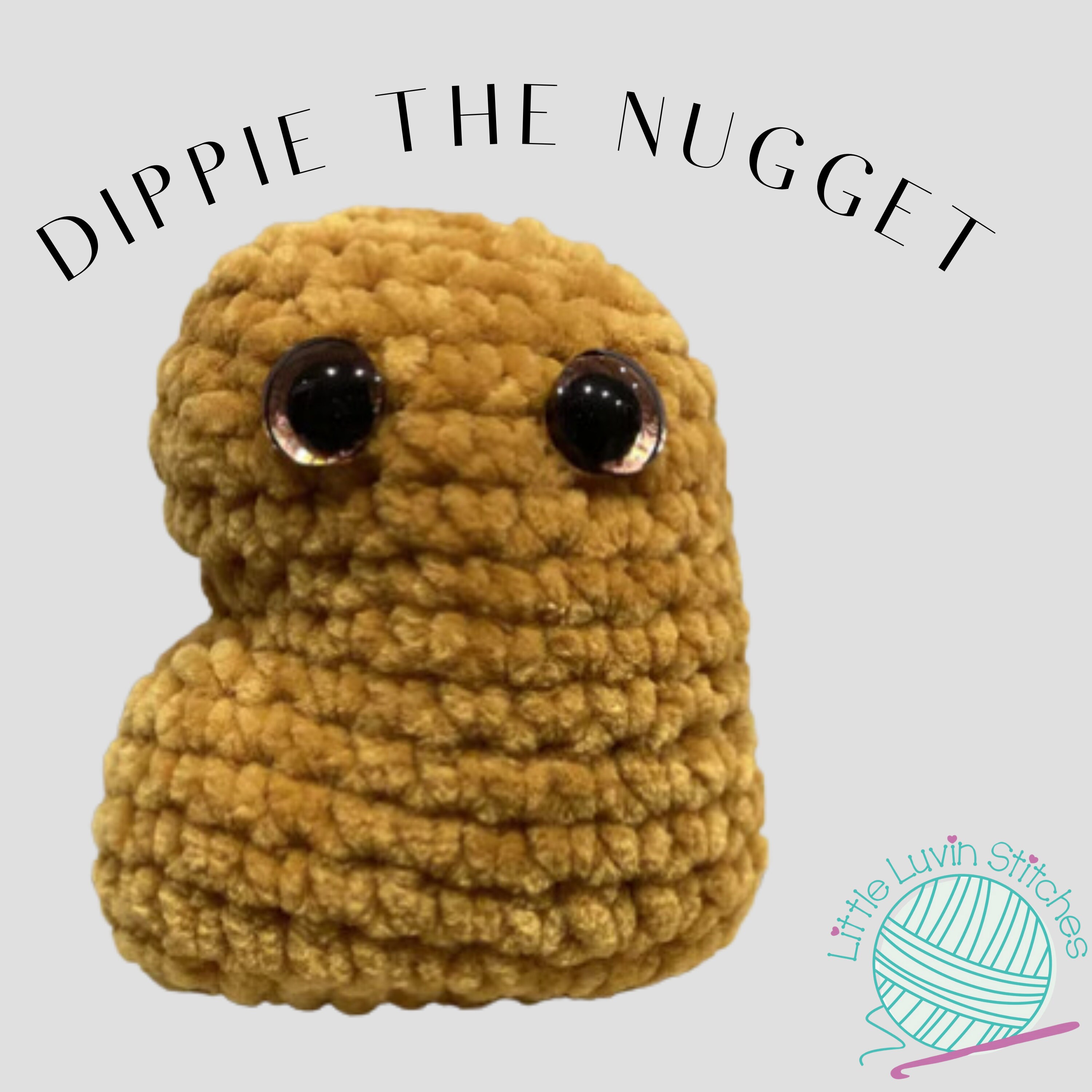 Digital Pattern, Dippie the Nugget Digital Pattern, DIY Digital Pattern ...