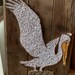 Pelican on Post String Art - Etsy