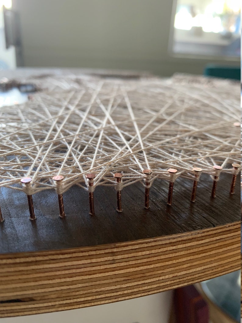 Globe / World String Art - Etsy