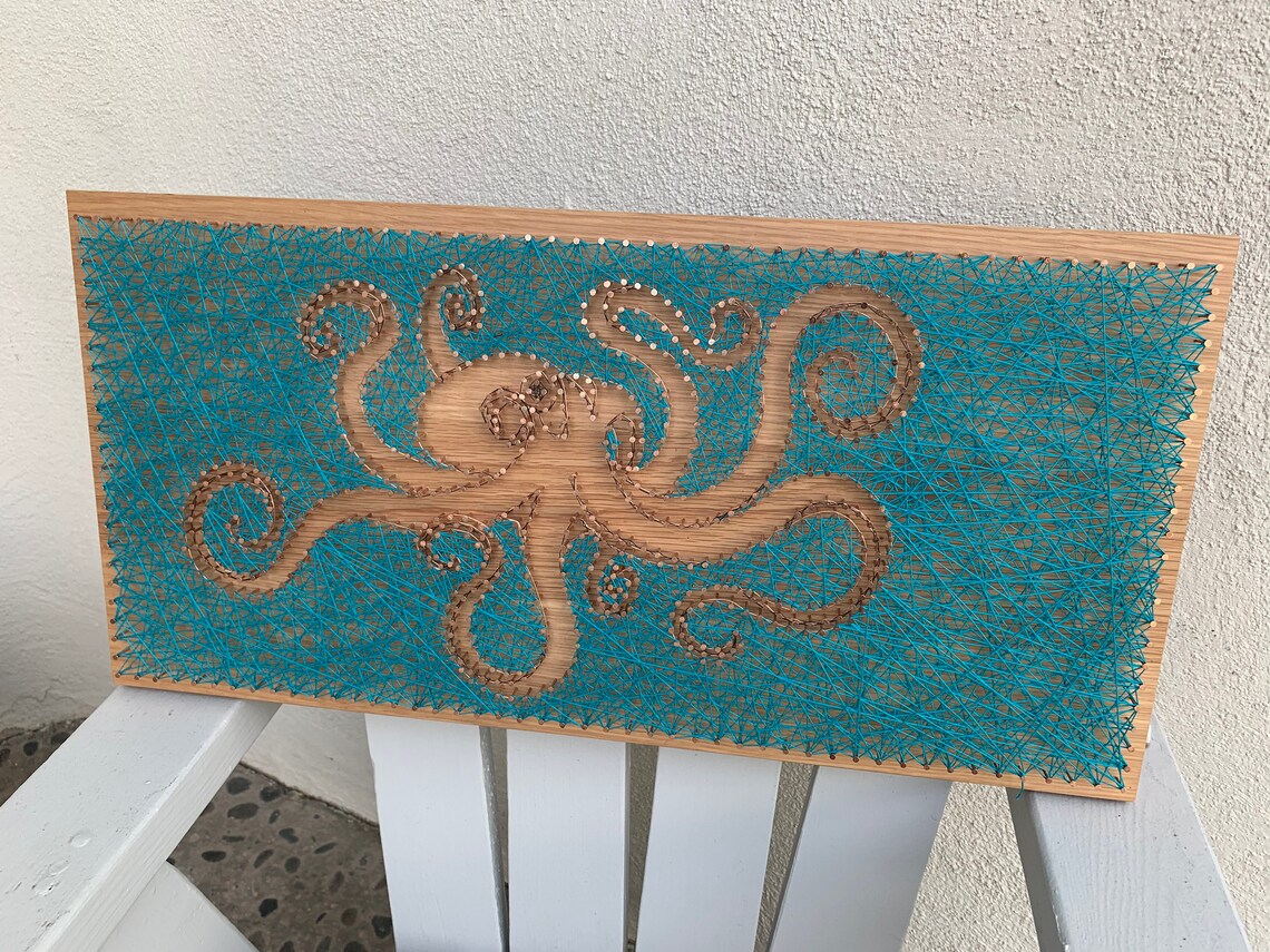 Under the Sea Octopus String Art - Etsy