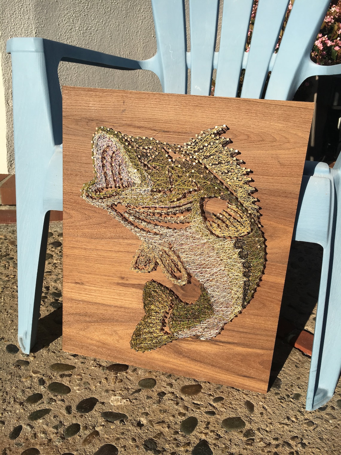 Largemouth Bass String Art - Etsy