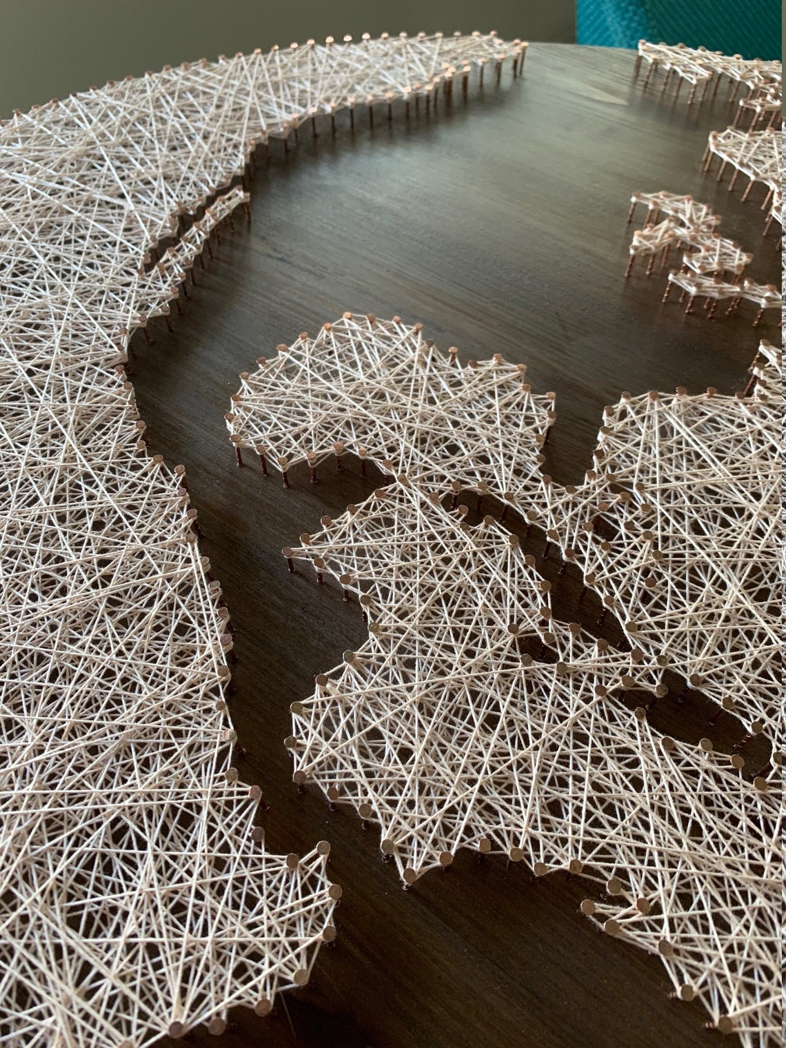 Globe / World String Art - Etsy