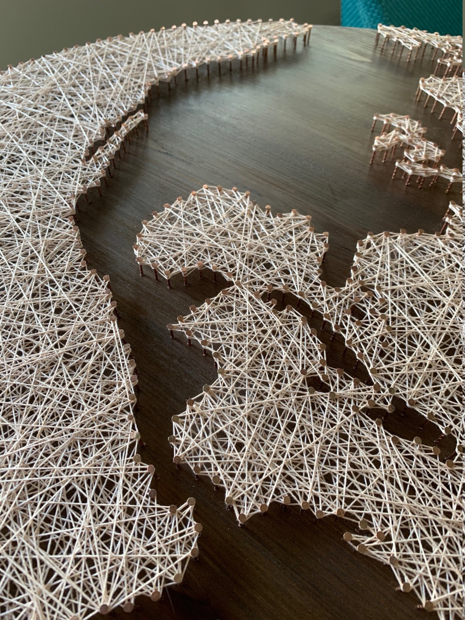 Globe / World String Art - Etsy