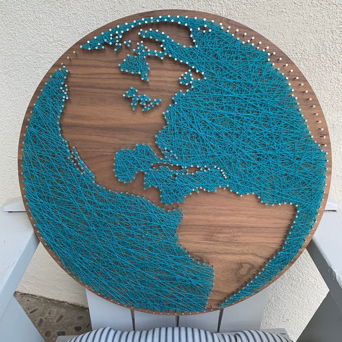 Globe / World String Art - Etsy