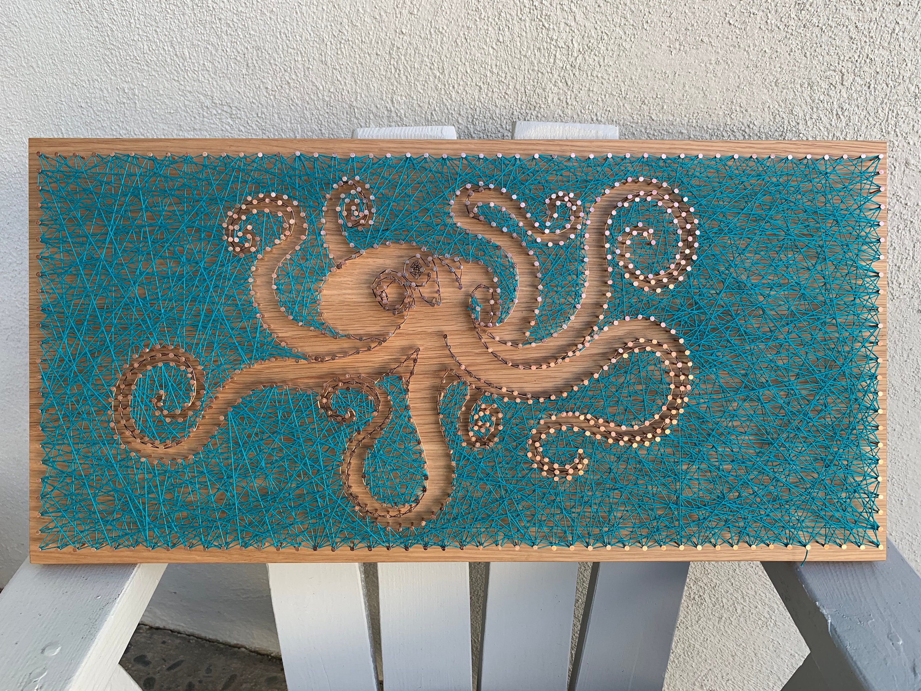 Under the Sea Octopus String Art - Etsy
