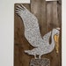 Pelican on Post String Art - Etsy