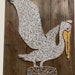 Pelican on Post String Art - Etsy