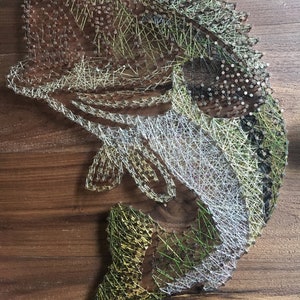 Largemouth Bass String Art - Etsy