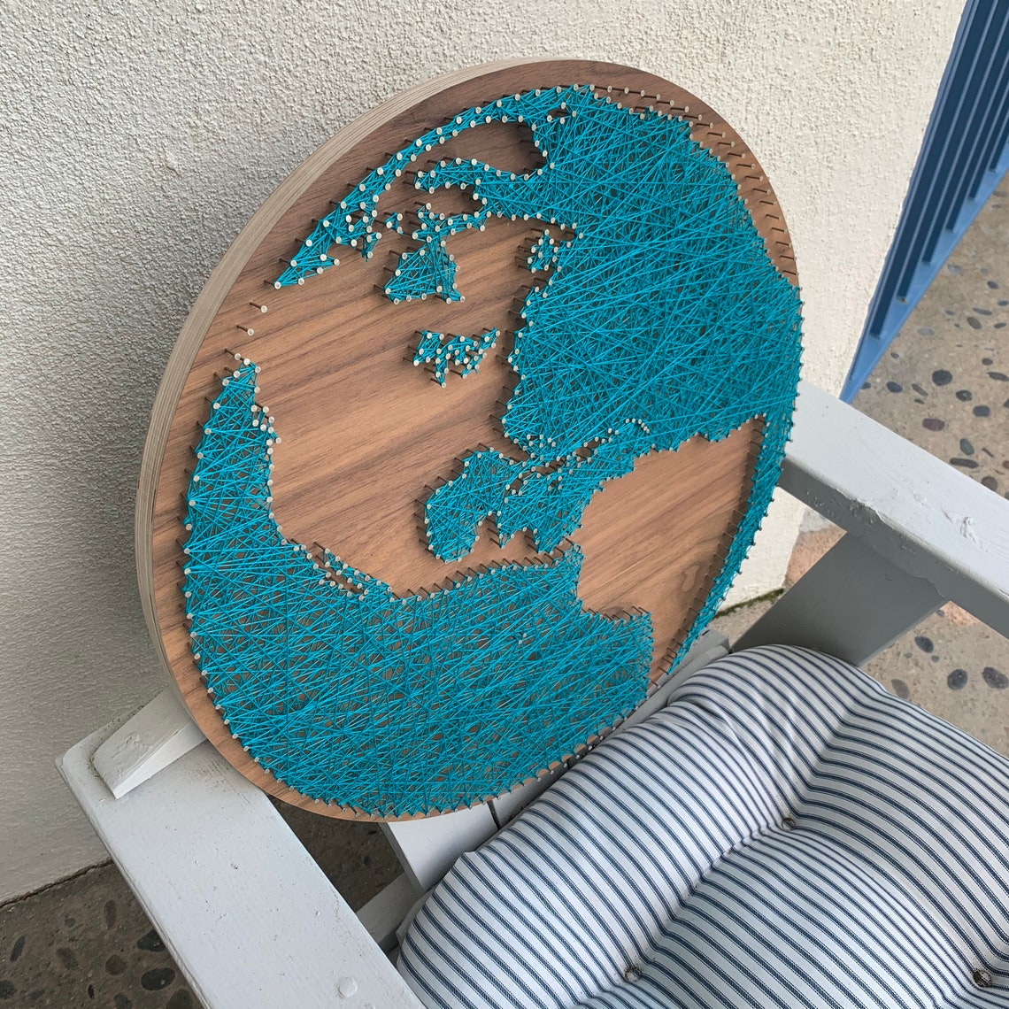 Globe / World String Art - Etsy