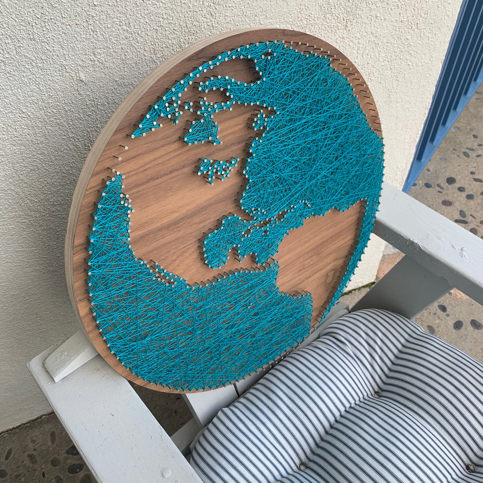 Globe / World String Art - Etsy