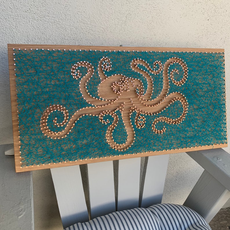 Under the Sea Octopus String Art - Etsy