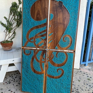 Octopus String Art - Etsy