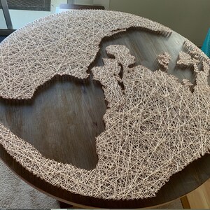 Globe / World String Art - Etsy