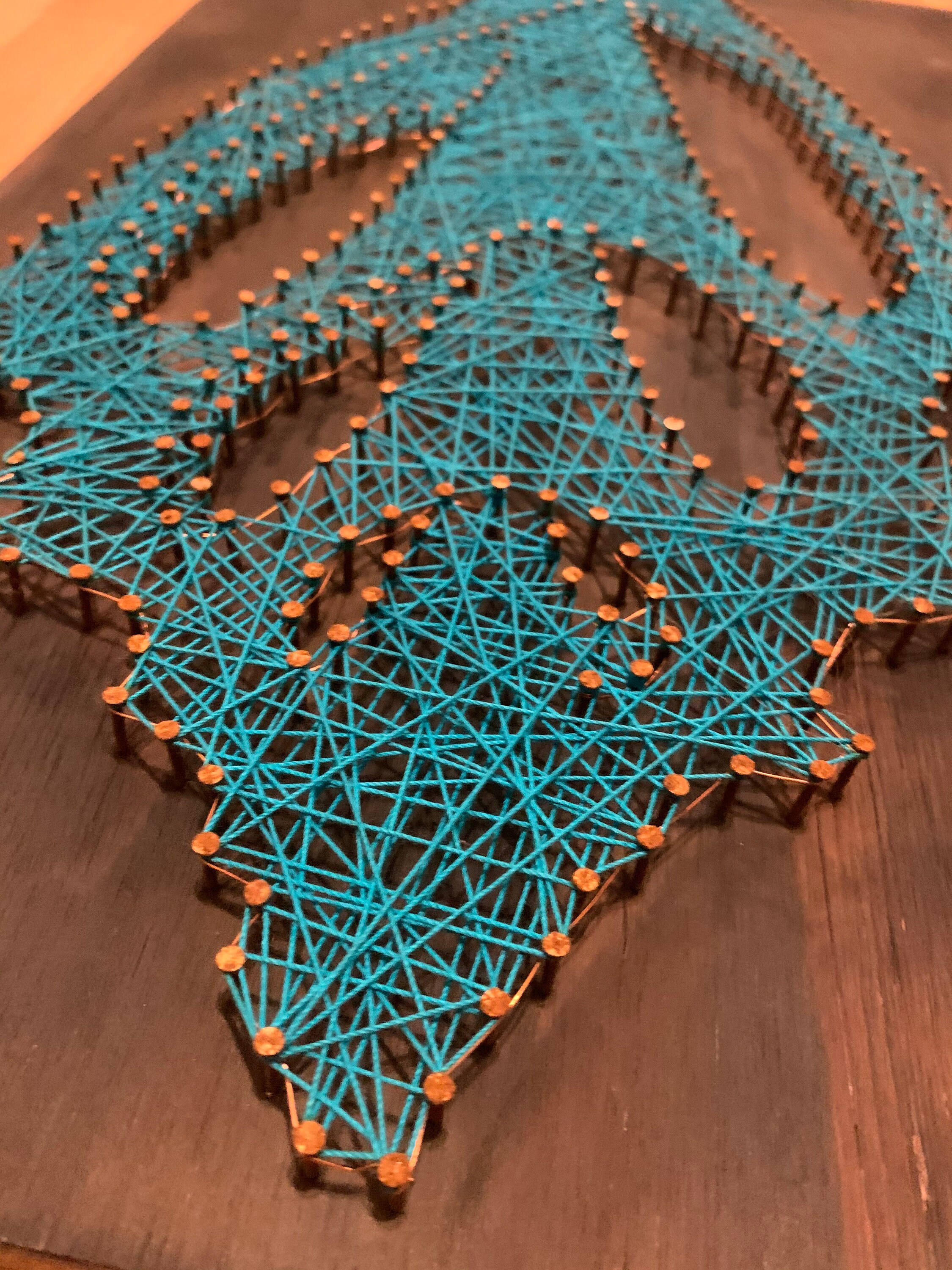 Beach Seashell Section String Art - Etsy