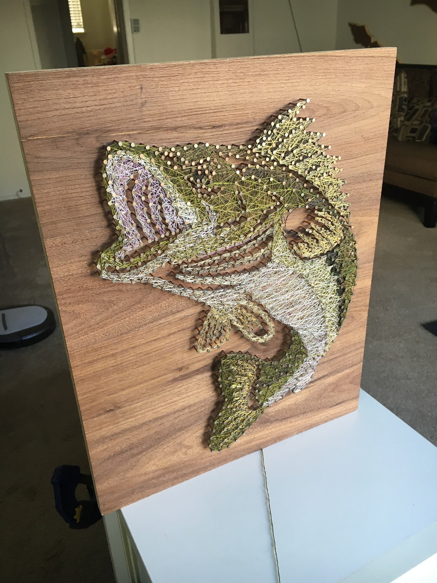 Largemouth Bass String Art - Etsy
