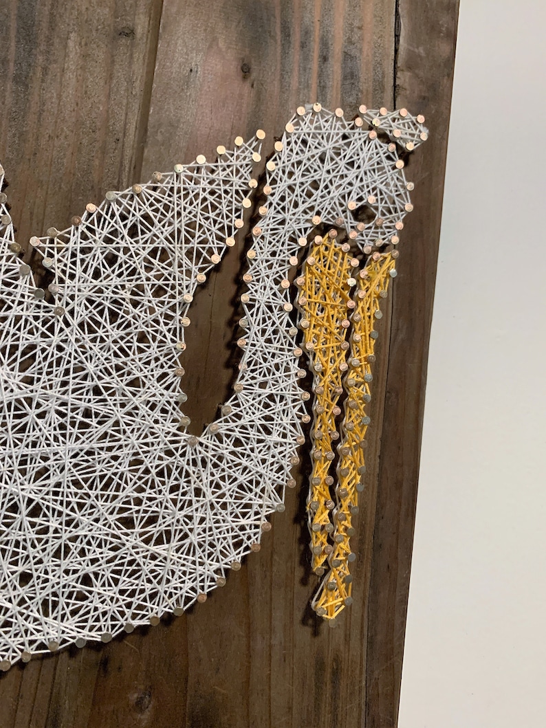 Pelican on Post String Art - Etsy