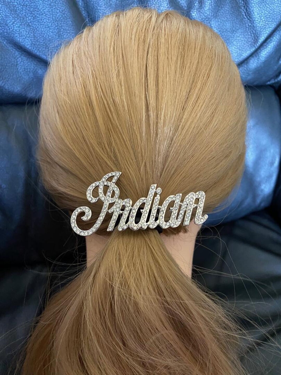 New Ornate 3 Inch Wide INDIAN Hair Tie! by Rhinestone Headbands the ...