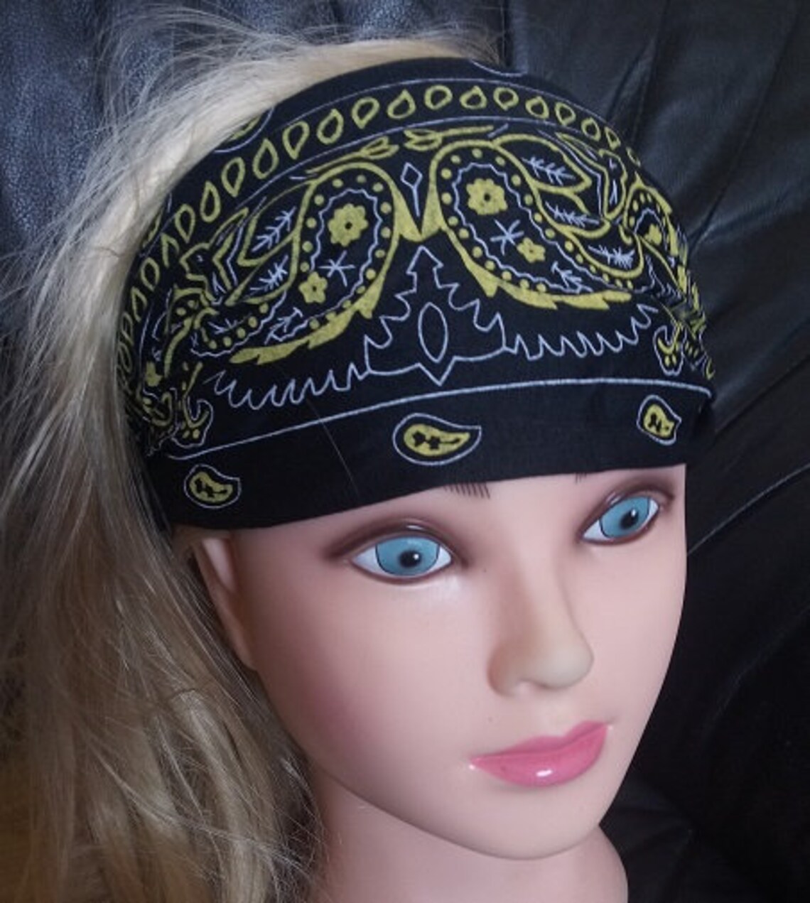 Hanky Du-all Durag/ Headband/mask/scarf/full Coverage/elastic - Etsy