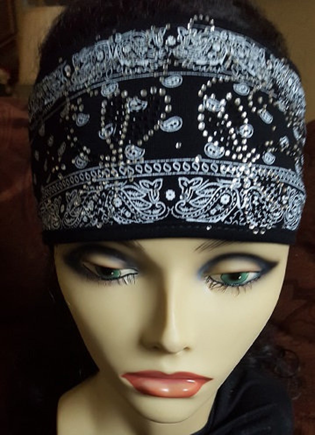 Bandana Headband hanky Dragonfly's Polly Pony - Etsy