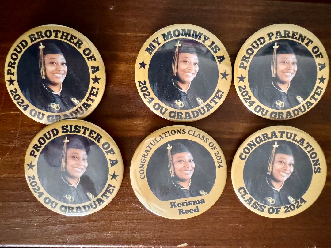 Graduation Buttons - Etsy