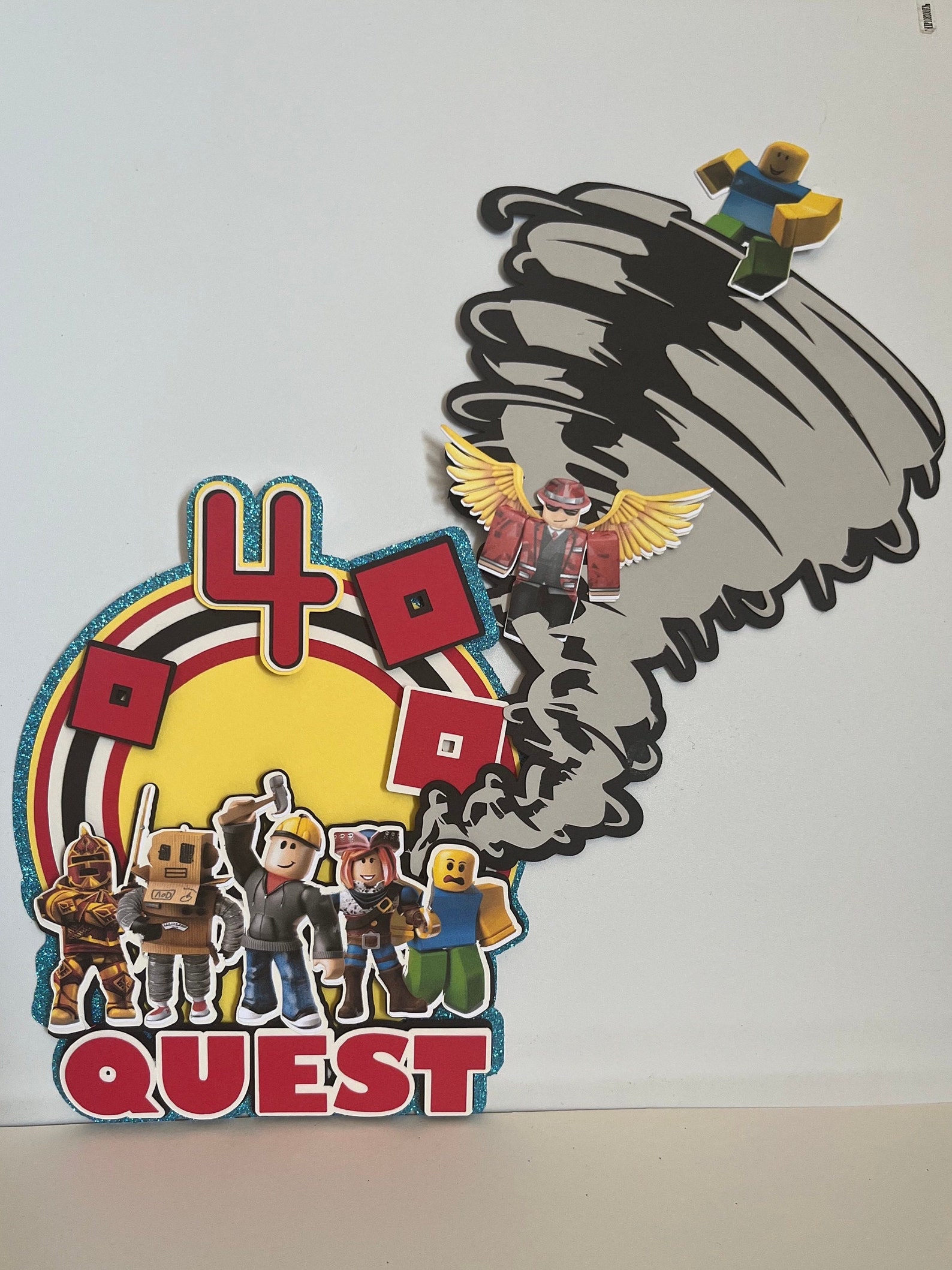 Roblox Cake Topper 3D - Etsy