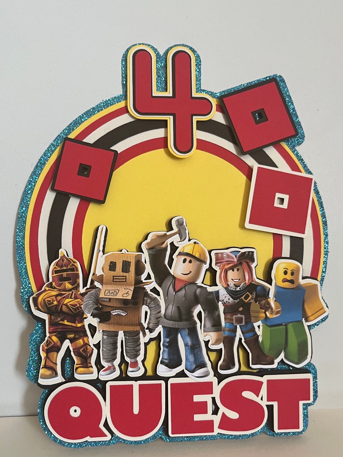 Roblox Cake Topper (3D) - Etsy