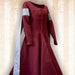 Cotehardie With Tippets, Court Gothic Dress; Noble Lady's Kirtle ...