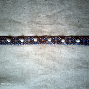 Silk Fillet With River Pearls, Medieval Women's Headdress, Accessories ...