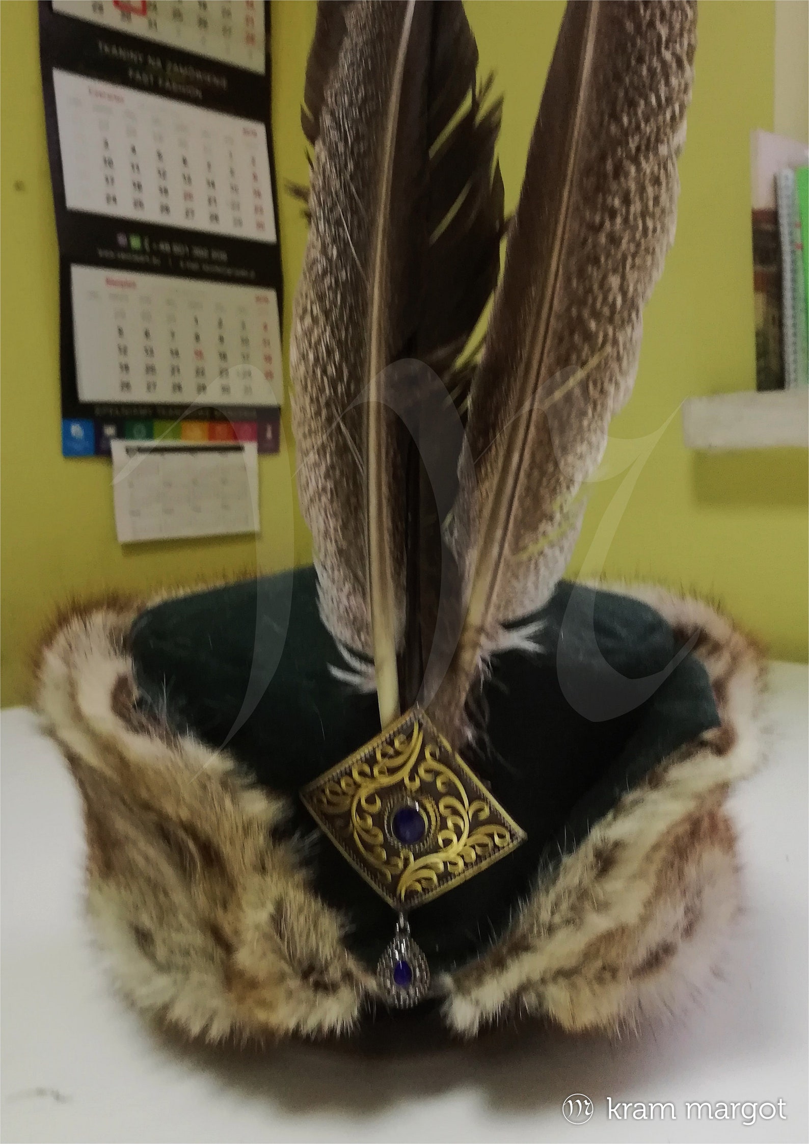 Kolpak Hubcap Kалпак Traditional Hat of Polish Ukrainian - Etsy