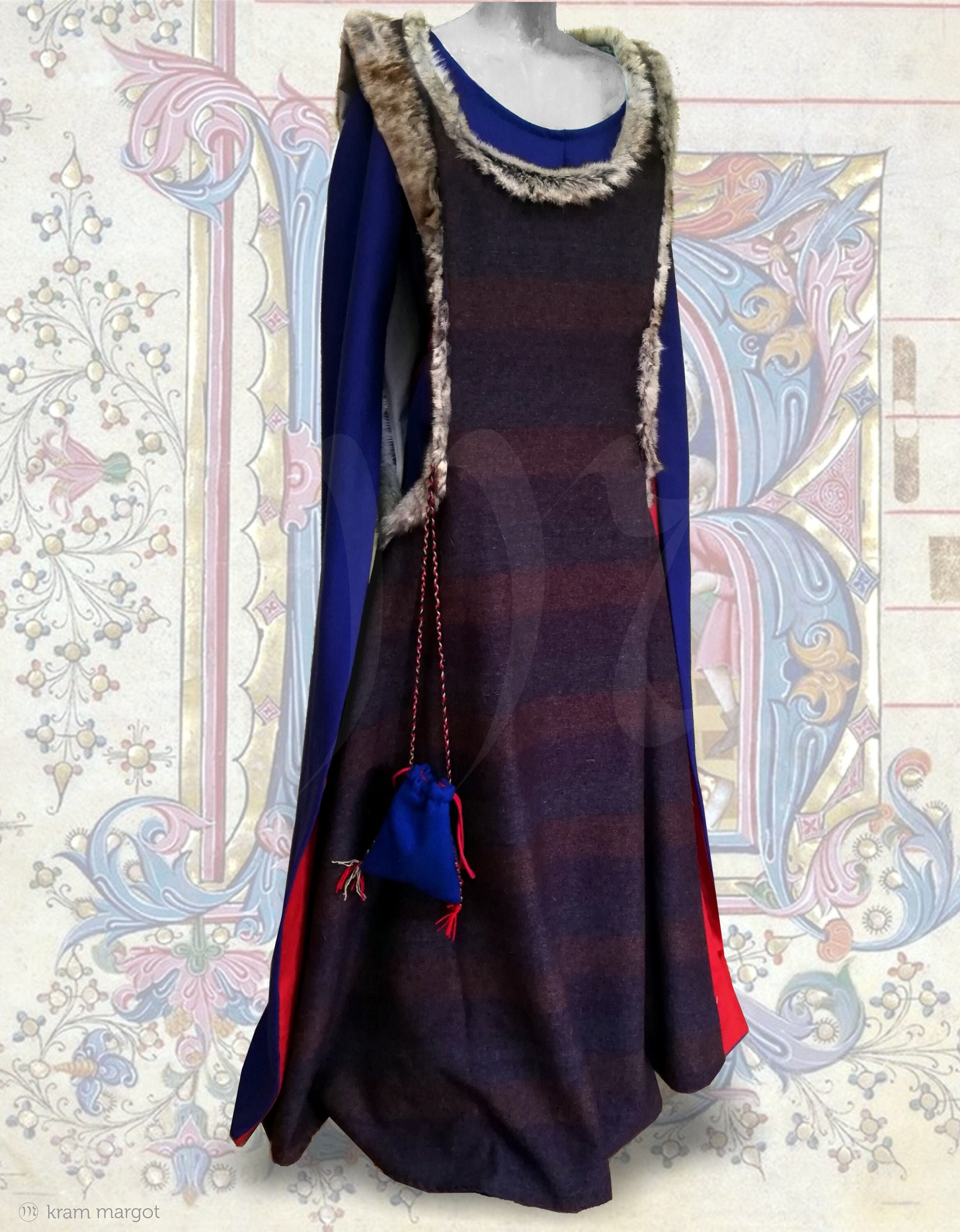 Medieval Surcotte surcoat Surkot Surkote Surcote Surcot - Etsy