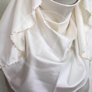 Silk Fillet With River Pearls, Medieval Women's Headdress, Accessories ...