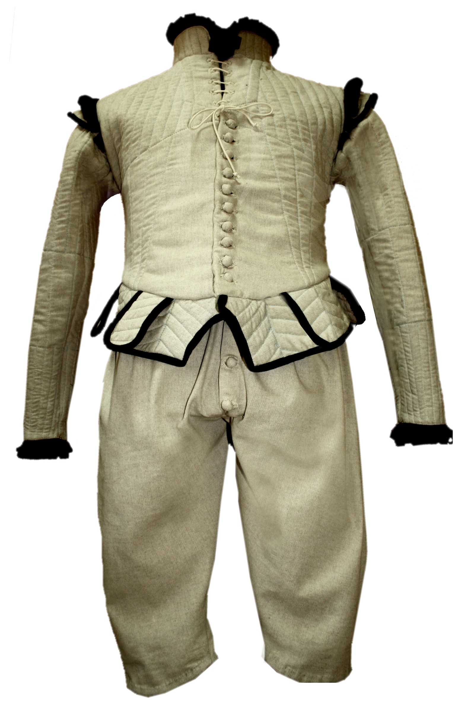 Complete Set Tailor-made Wams With Pants, Padded Arming Jerkin, Fencing ...