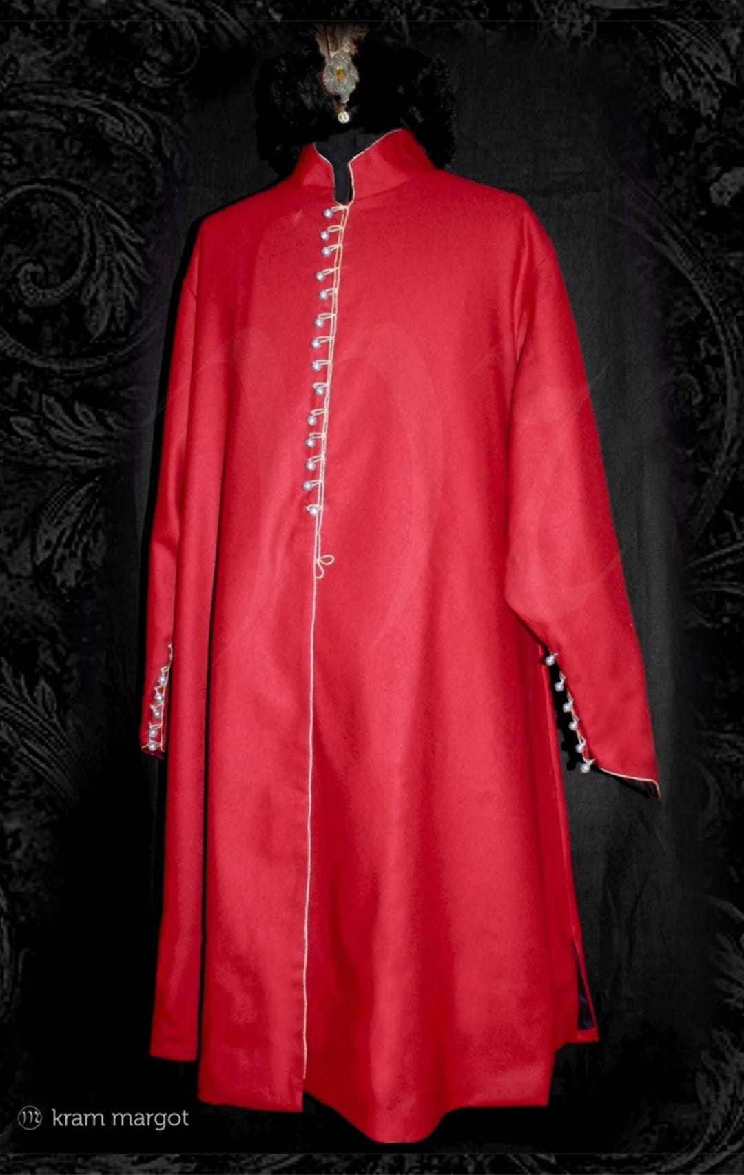 Custom Zupan, Żupan, Polish-ukrainian-lithuanian Nobleman Woolen Kaftan ...