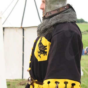 Tabard, Knightly Parade Coat, Medieval Knight, Short Wool Dress for ...