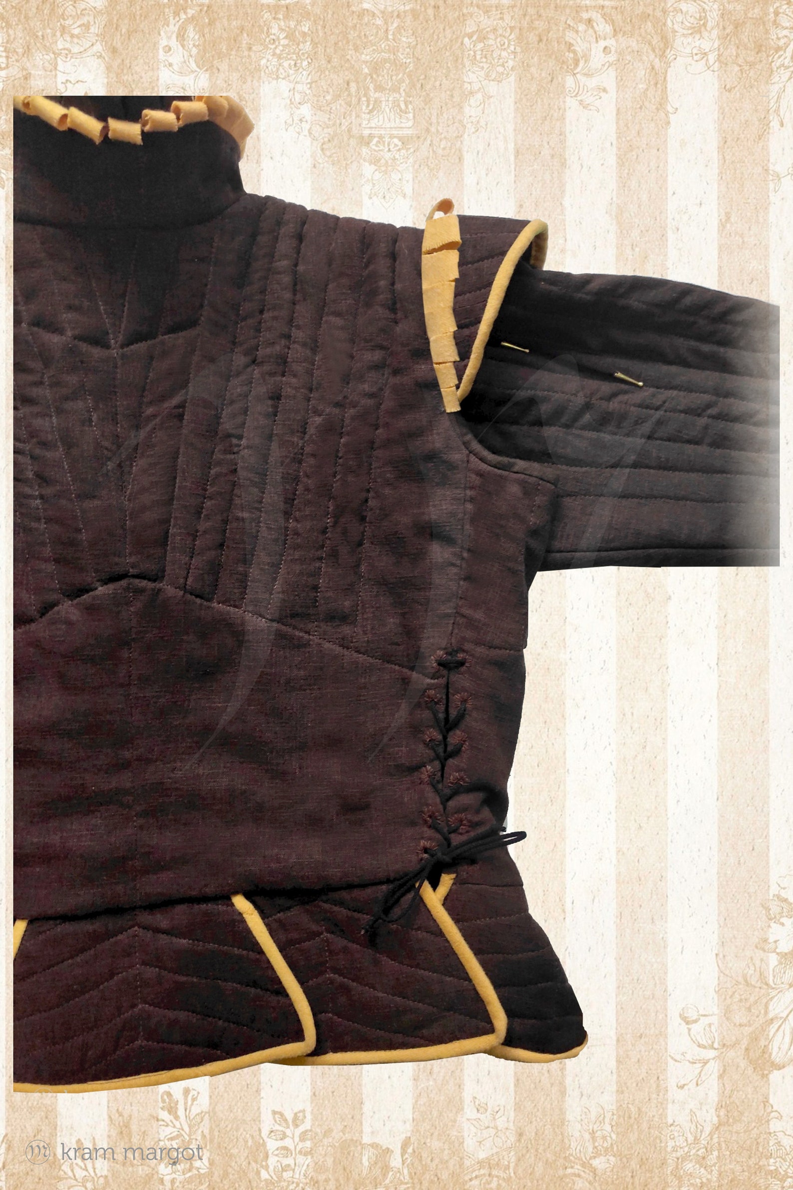 Complete Set Tailor-made Wams With Pants, Padded Arming Jerkin, Fencing ...