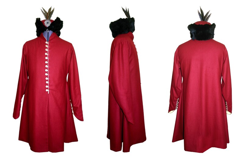 Żupan Zupan Жупан Traditional Outfit Polish Nobleman Wool - Etsy