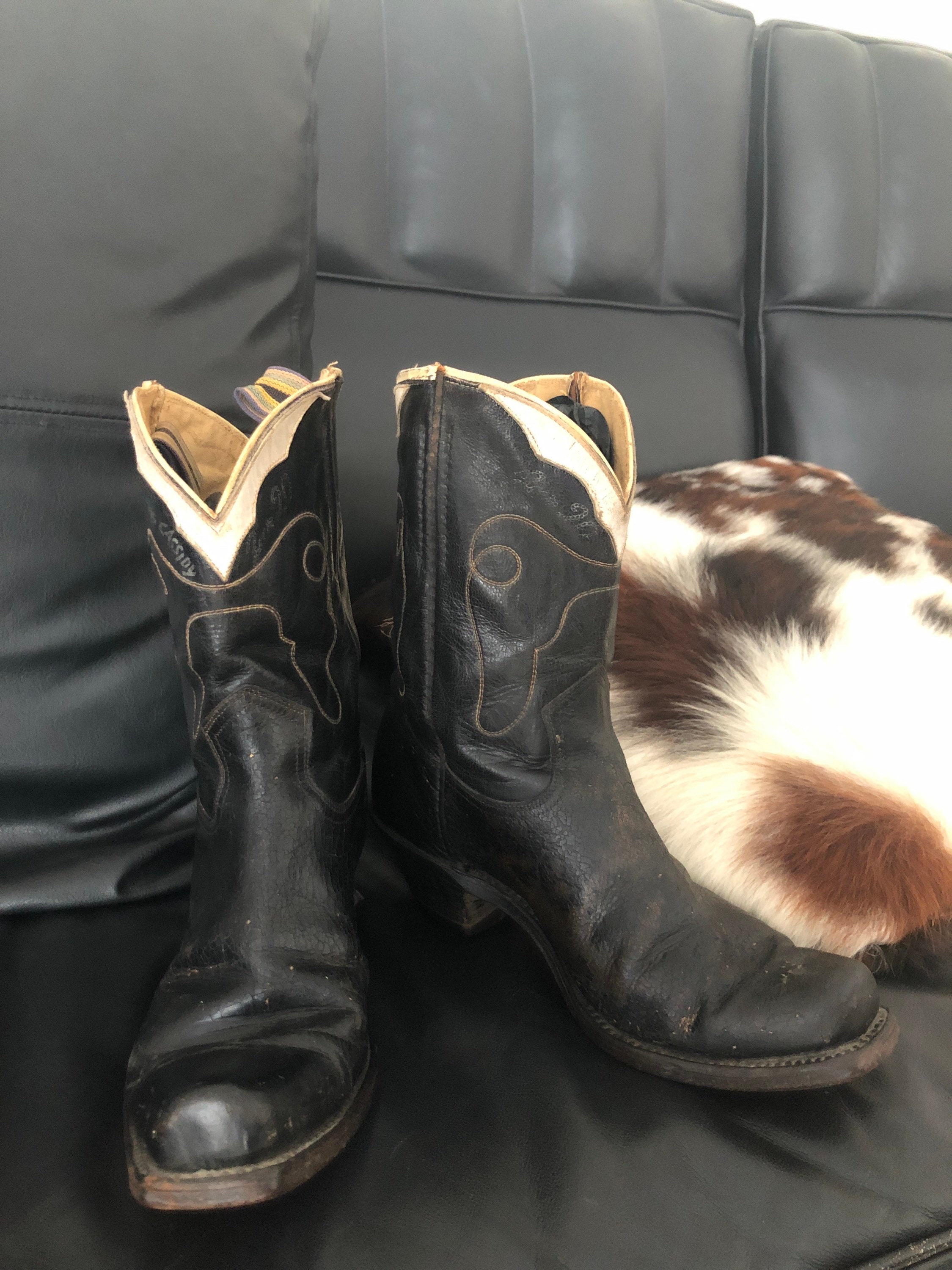 Hopalong Cassidy 40’s/ ‘50’s Boots - Etsy