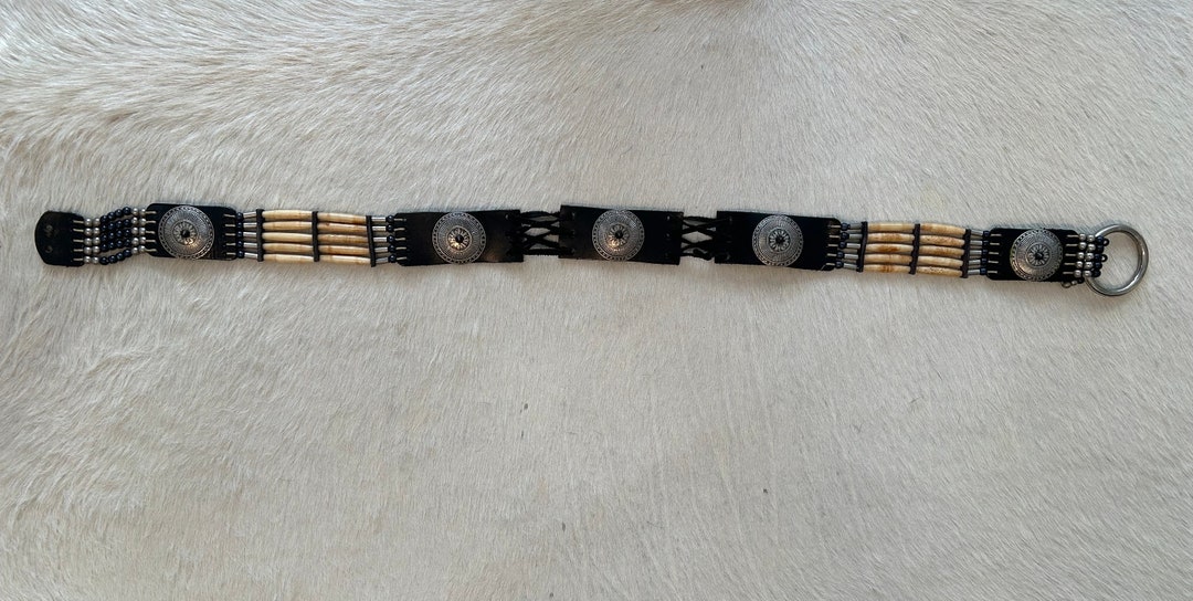 Leather and Bone Vintage Belt - Etsy